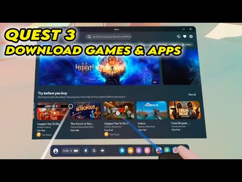Meta Quest 3: How to Download & Install Games & Apps