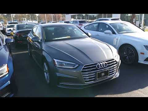 Rows of 2018 Audi, A3,A4,A5,,A6,A7,A8