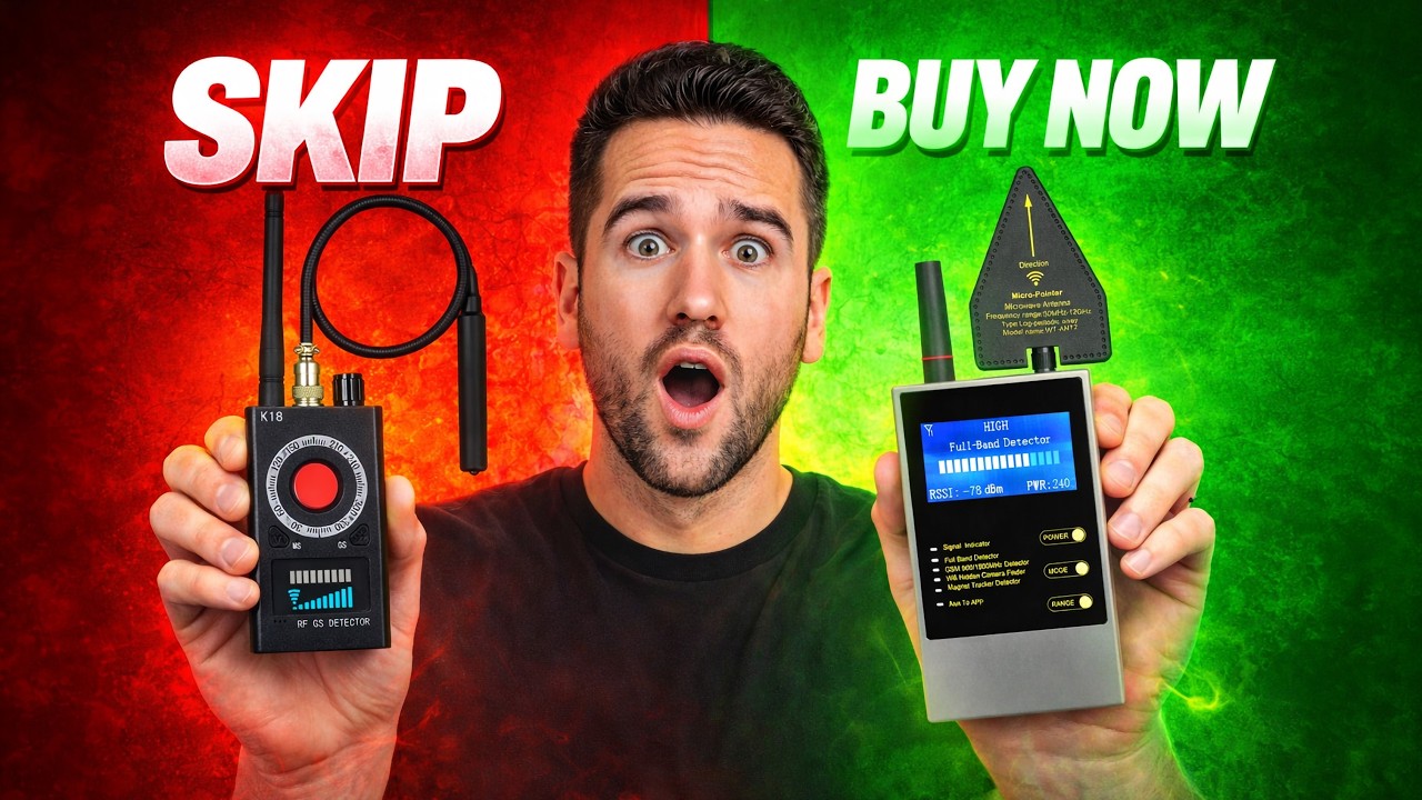 BEST Wireless GPS Tracker Detector #2026 | Find Hidden Trackers Fast!