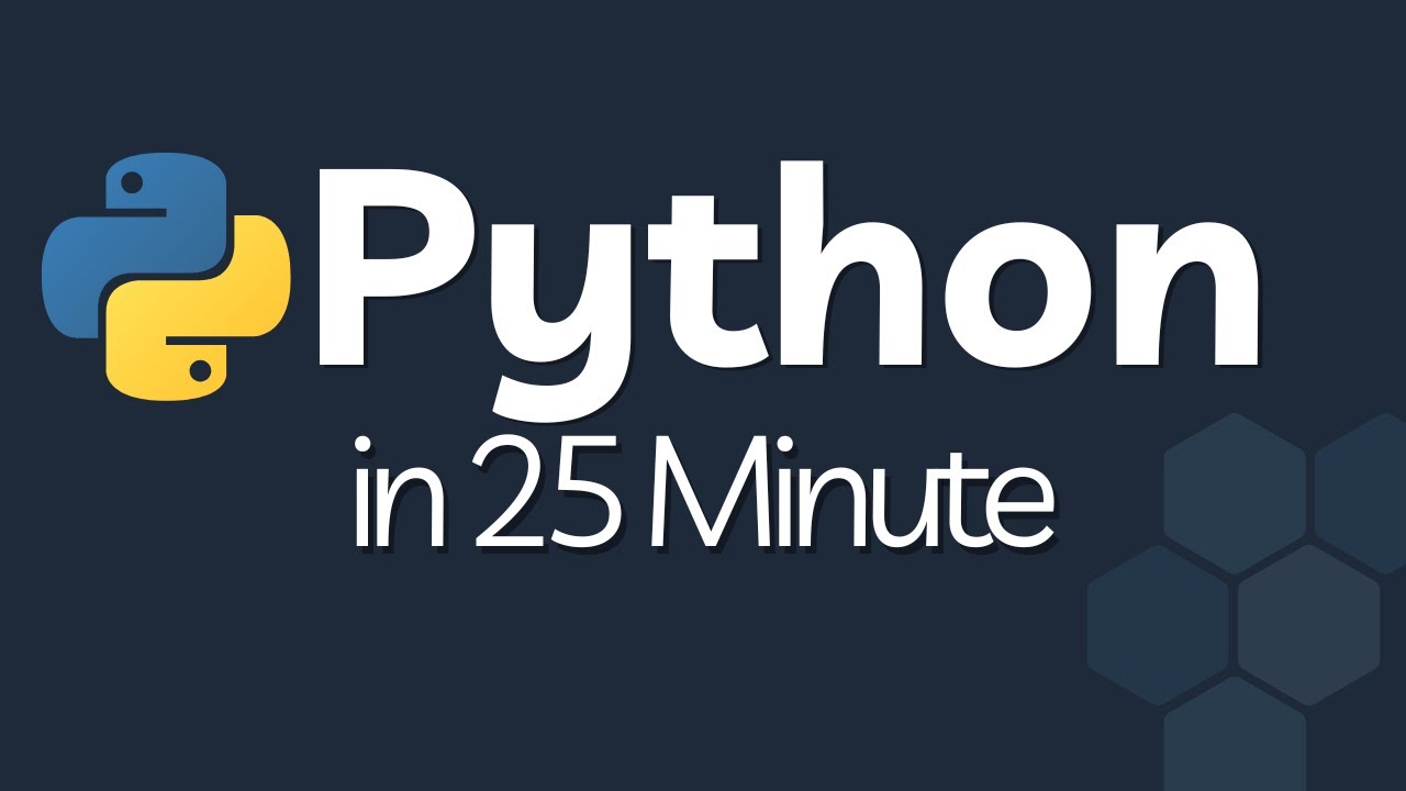 Learn Python in 25 Minutes: Complete CheatSheet for Beginners with Code Examples