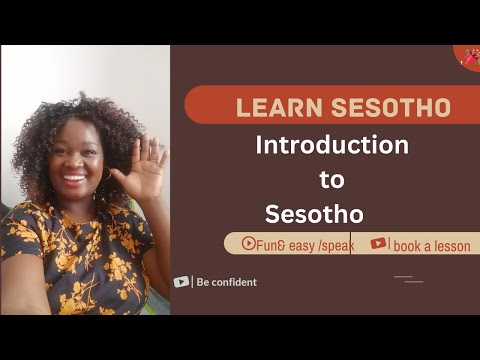 Introduction to Sesotho