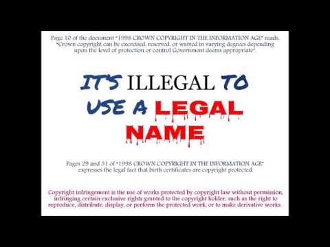 Arizona vital records folk know that birth certificates are fraud (audio 2 of 2)