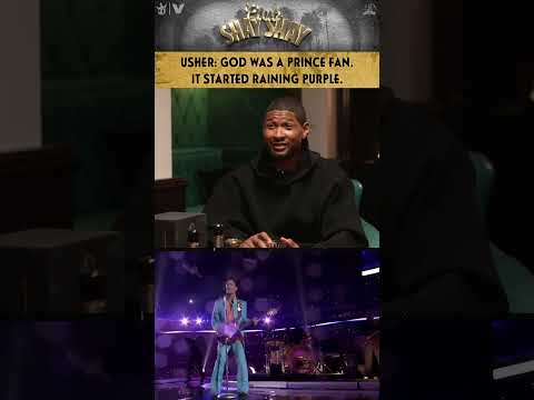 Usher: God was a Prince fan. It started Raining Purple. | CLUB SHAY SHAY