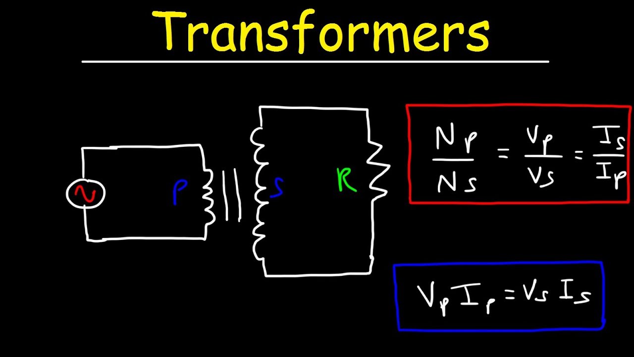 Transformers Physics Problems - Voltage, Current & Power Calculations - Electromagnetic Induction