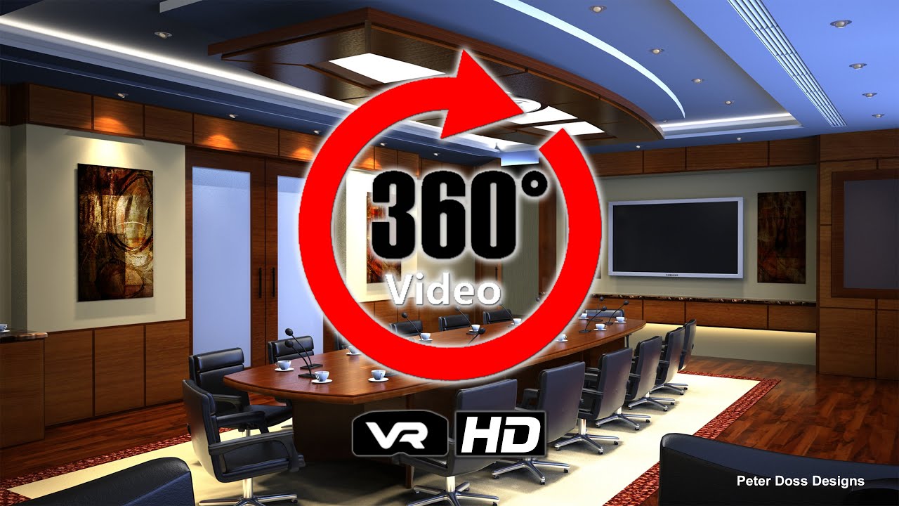 Conference Room Design Rendering  
