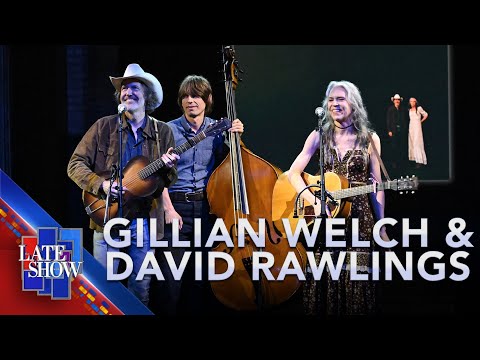 "Empty Trainload of Sky" - Gillian Welch & David Rawlings (LIVE on The Late Show)