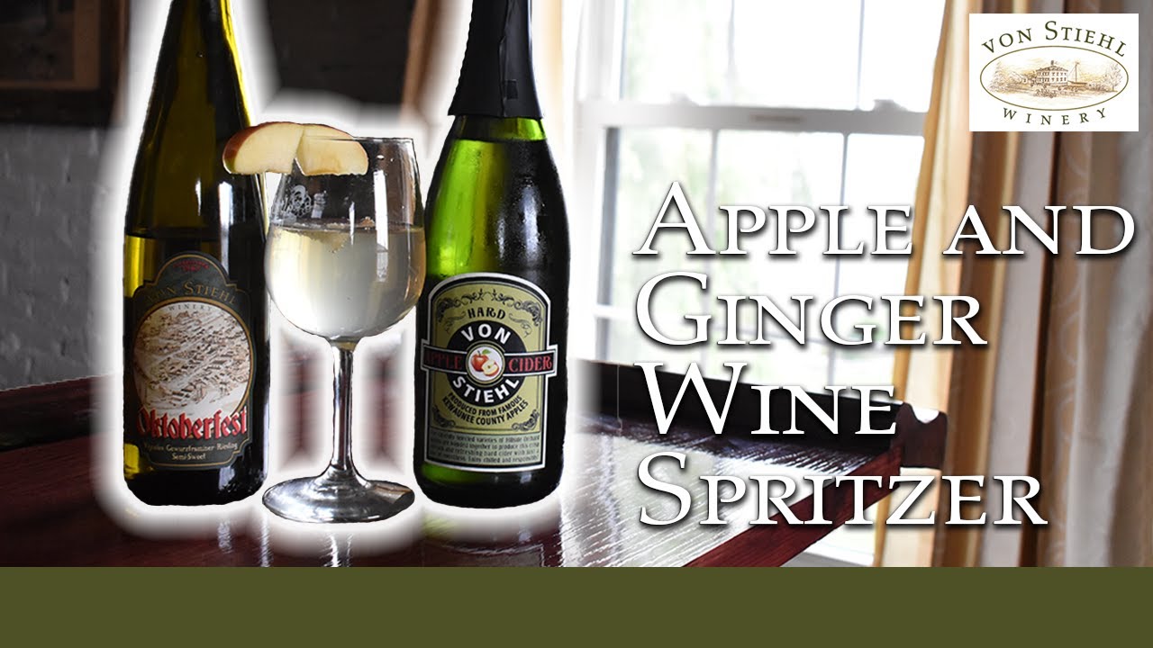 Cocktails: Apple and Ginger Wine Spritzer