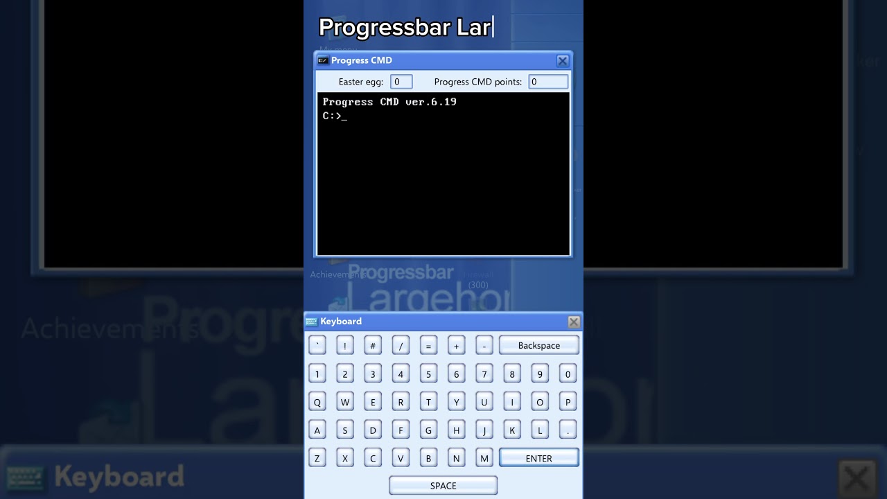 Evolution of ProgressbarDOS on Progressbar95