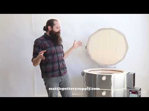 Features of a Seattle Pottery Supply Electric Kiln