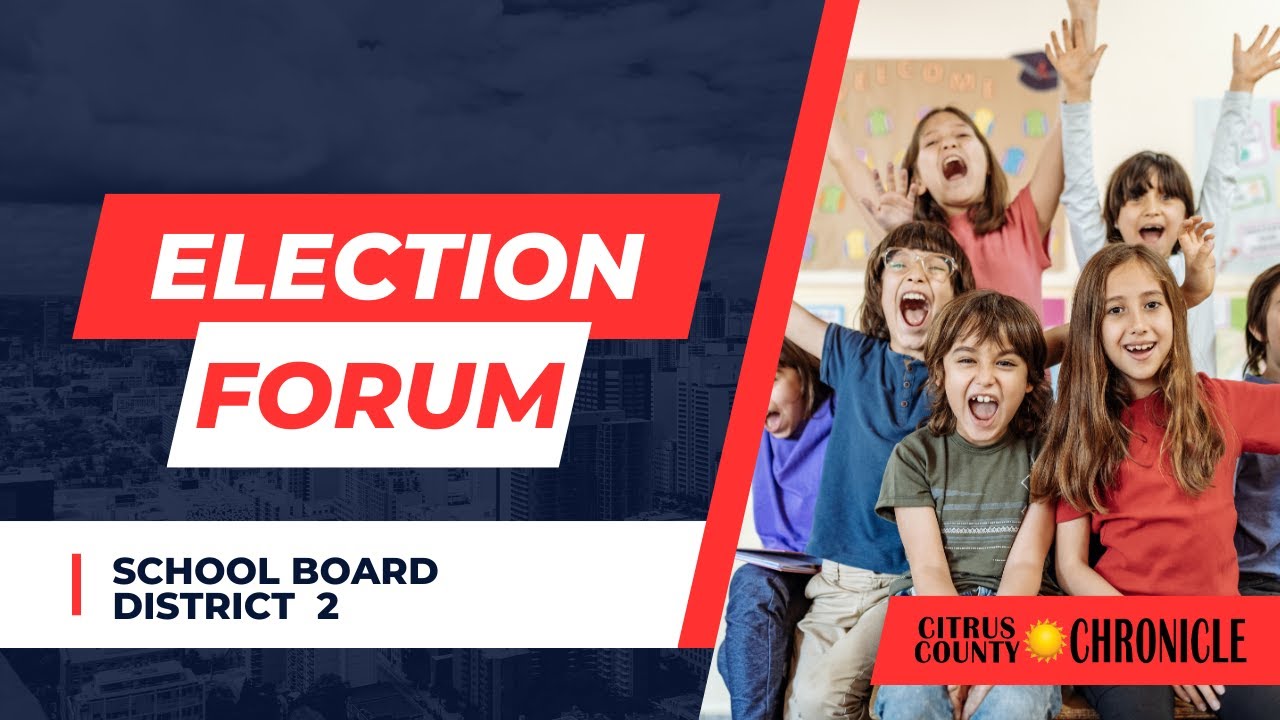 Citrus County School Board Candidate Forum 2024 | Ken Frink vs. Victoria Smith | Local Election
