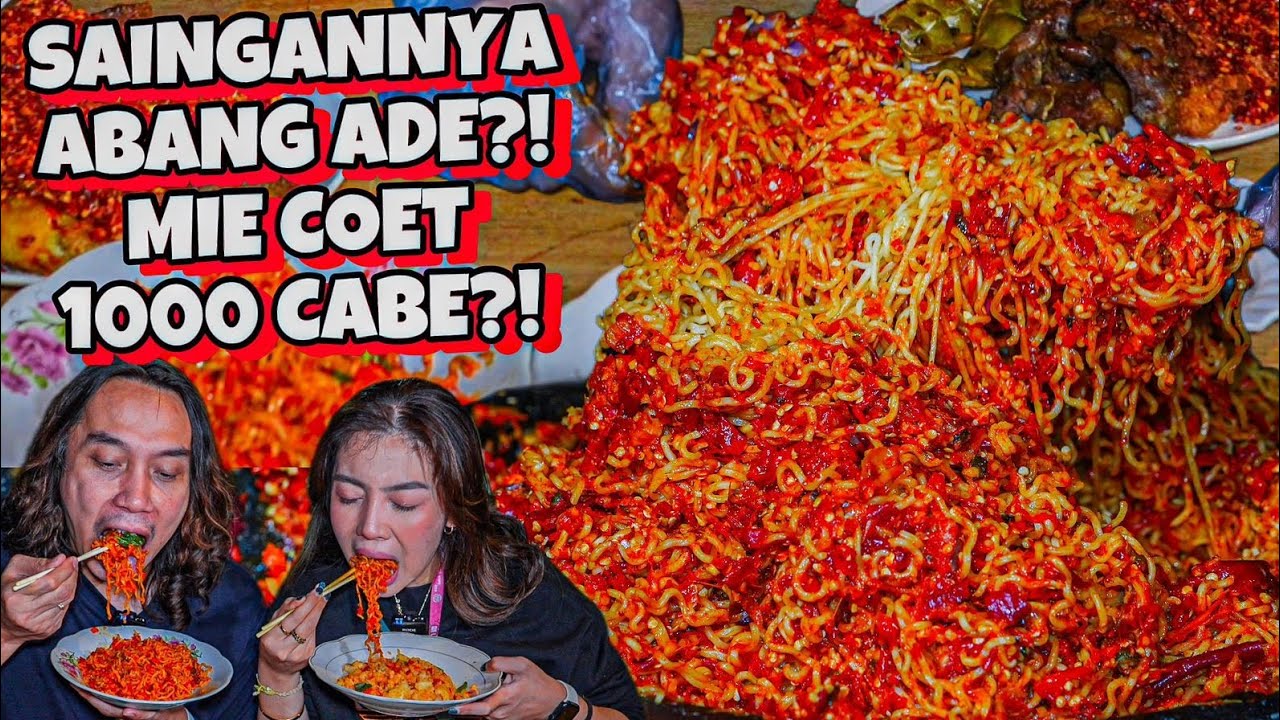 REKOR DUNIA! MIE CABE SETAN 1000 CABE LEBIH PEDAS DARI GACOAN! TANTANG TUKANG SELINGKUH ABISIN INI