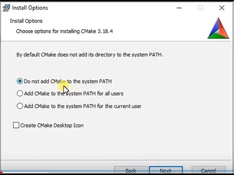 How to install Cmake in Windows