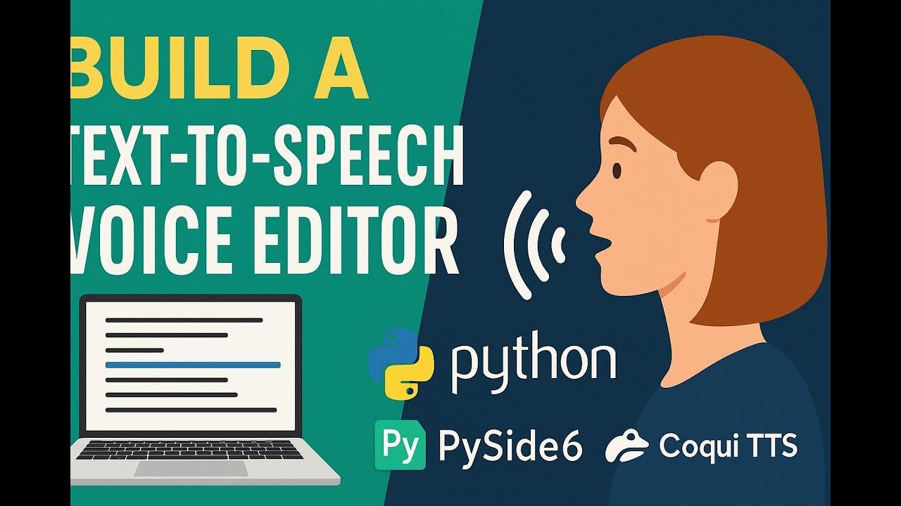 Build Your Own AI Voice App with Python & Coqui TTS (Full Tutorial)