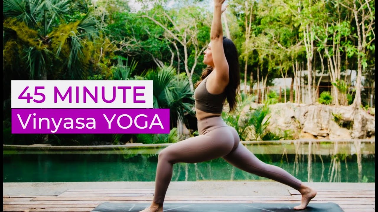 45 Min Vinyasa YOGA Flow |  Fluid & Flowy Full-Body Stretch & Strength | Intermediate