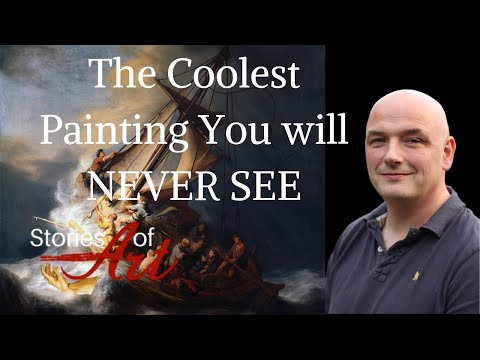Jesus on the Sea of Galilee - The Coolest Painting You Will Never See