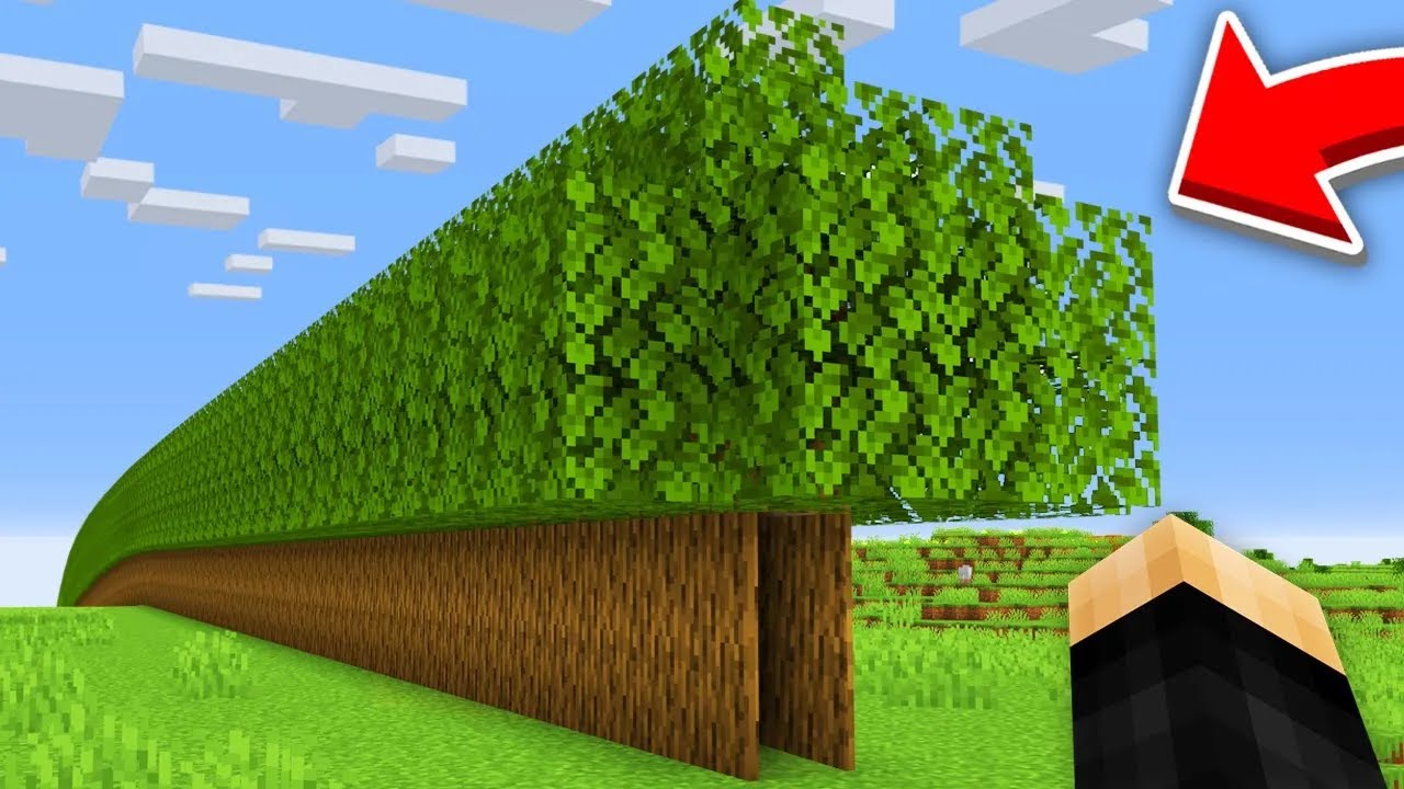 Minecraft, But There's Custom Trees...