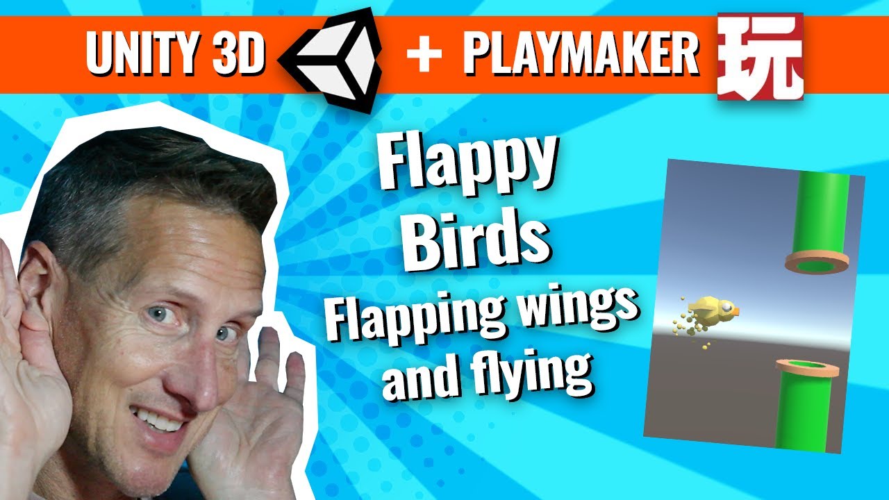 Unity 3D Playmaker - Creating Flappy Birds - For Beginners