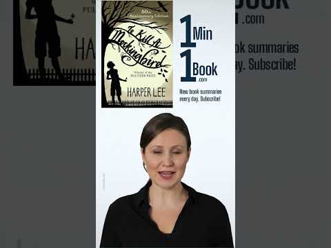 To Kill a Mockingbird by Harper Lee - 1 Minute Summary #books #booksummary #tokillamockingbird