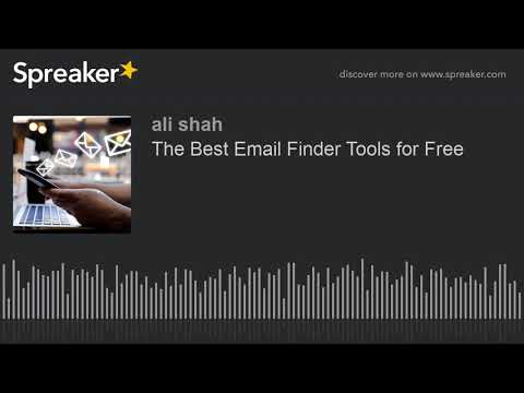 The Best Email Finder Tools for Free (made with Spreaker)