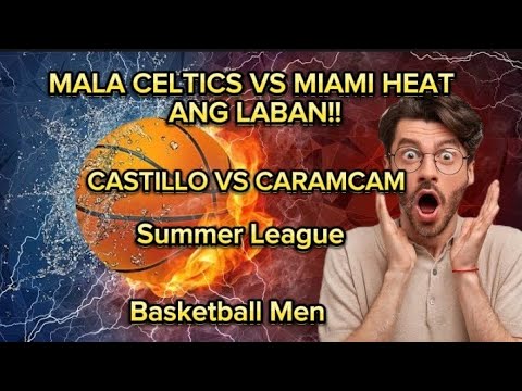 CASTILLO VS CARAMCAM - Summer League | Basketball Men | @Mangagoy Gymnasium