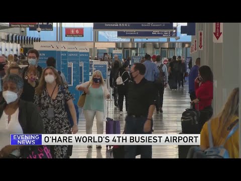 Chicago O'Hare International Airport fourth busiest in world, new data shows