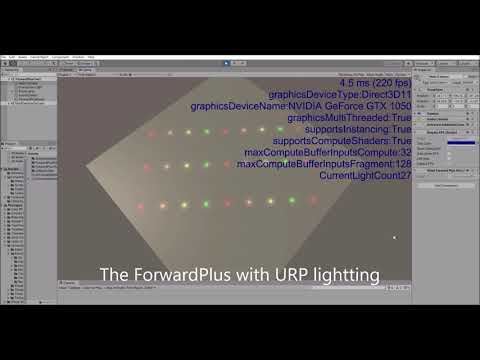 GitHub - AkilarLiao/ForwardPlusURP: The ForwardPlus renderFeature with Unity URP ForwardRenderer.