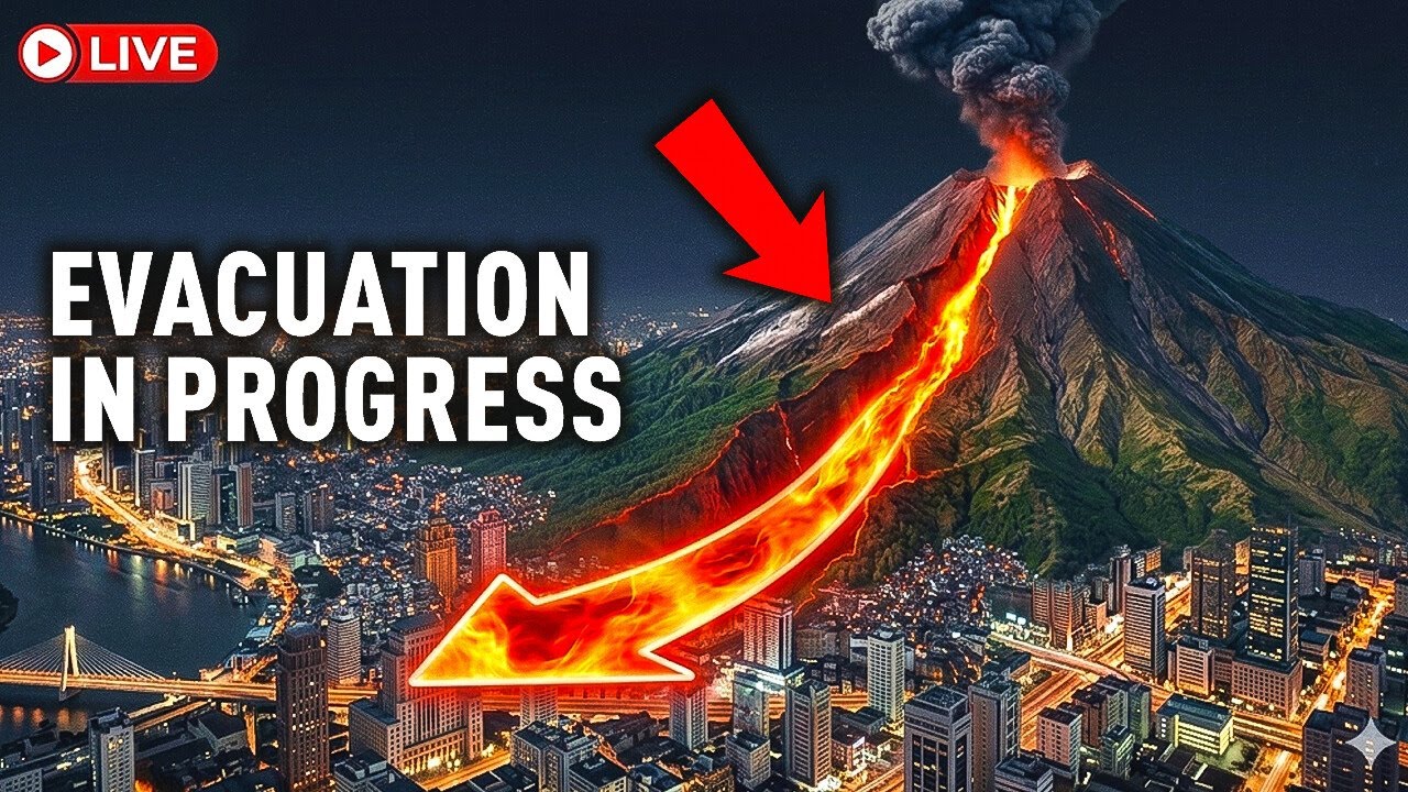 BREAKING: The World’s Largest Volcano Is Erupting — Entire City in Danger