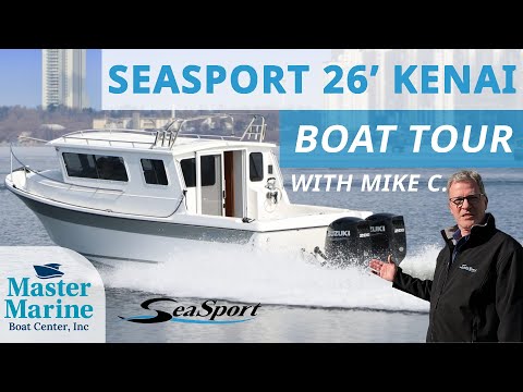 The SeaSport 26 Kenai Boat Tour!