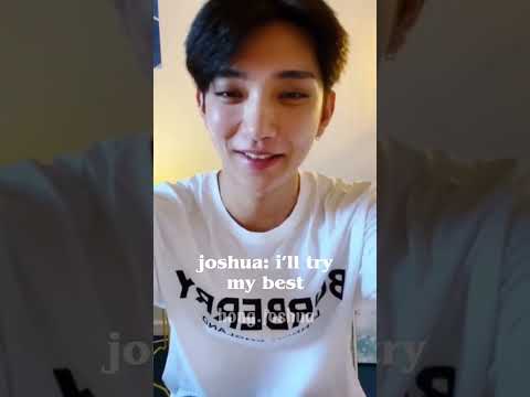 his voice, attractive af😩 #joshuahong #joshua #seventeen