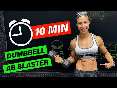 10 Menit Latihan Dumbbell Intensif untuk Abs dan Obliques ala Anabolic ...