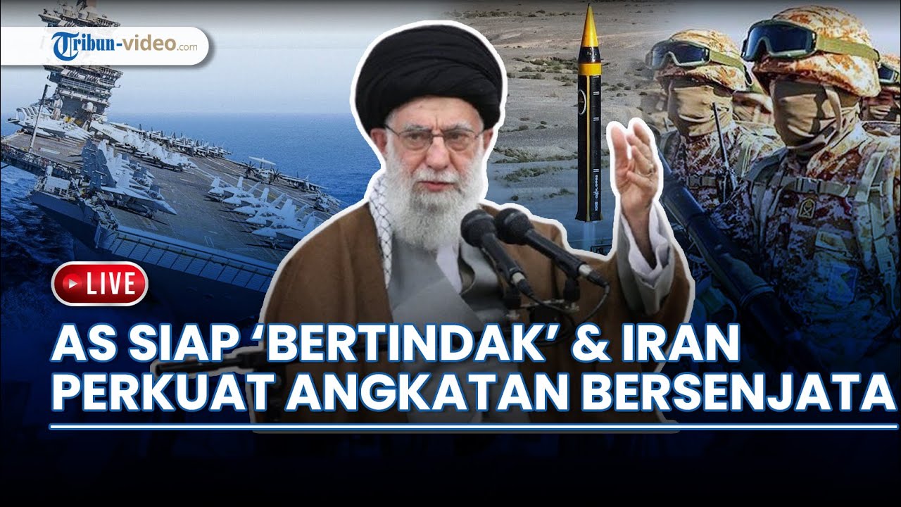 AS Klaim Siap Ambil Tindakan Lebih Besar kepada Iran, Khamenei Desak ...