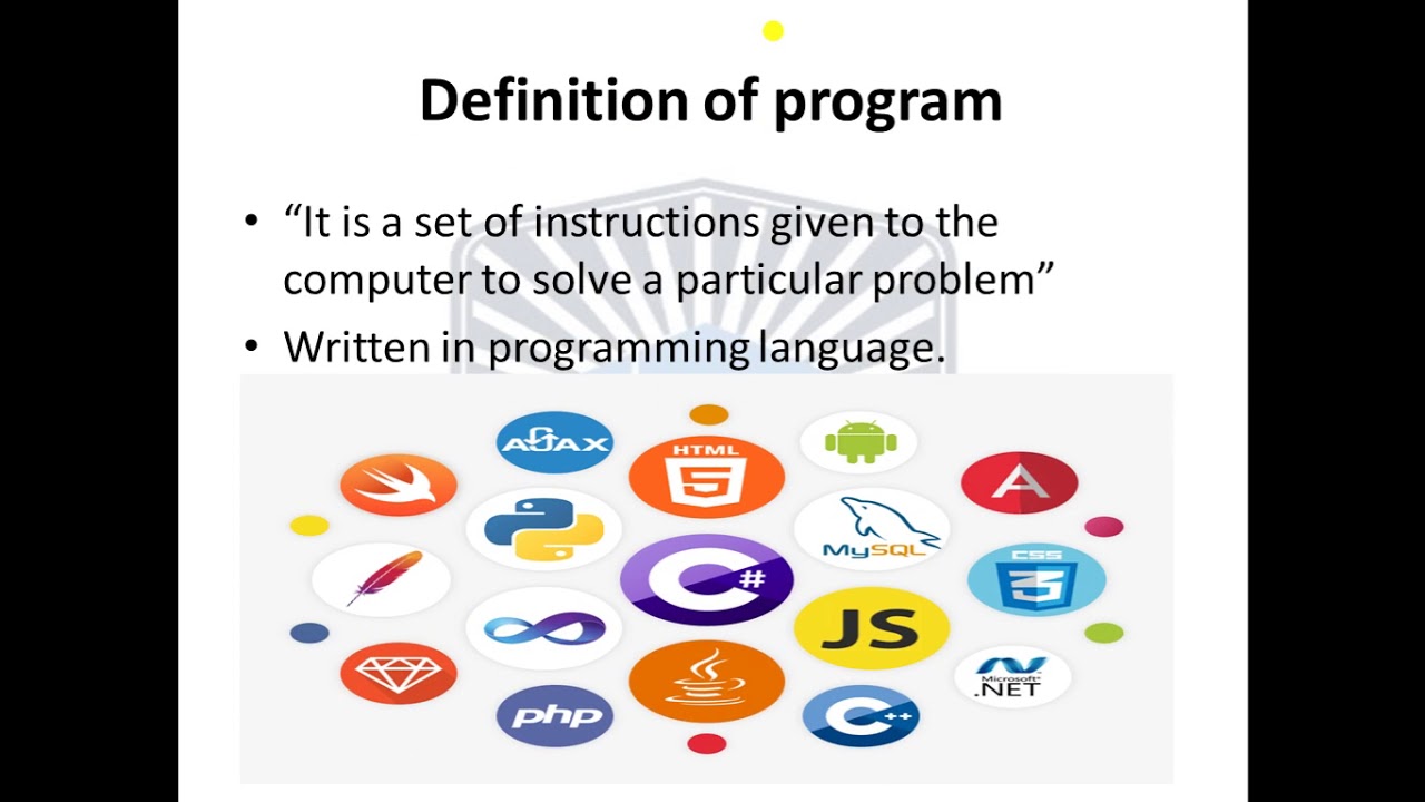 Lecture 2 chapter 1 Analyze the problem, Design Algorith and Data flow chart, writing the program