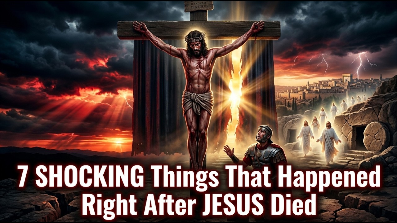 7 SHOCKING Things That Happened the Moment JESUS Died