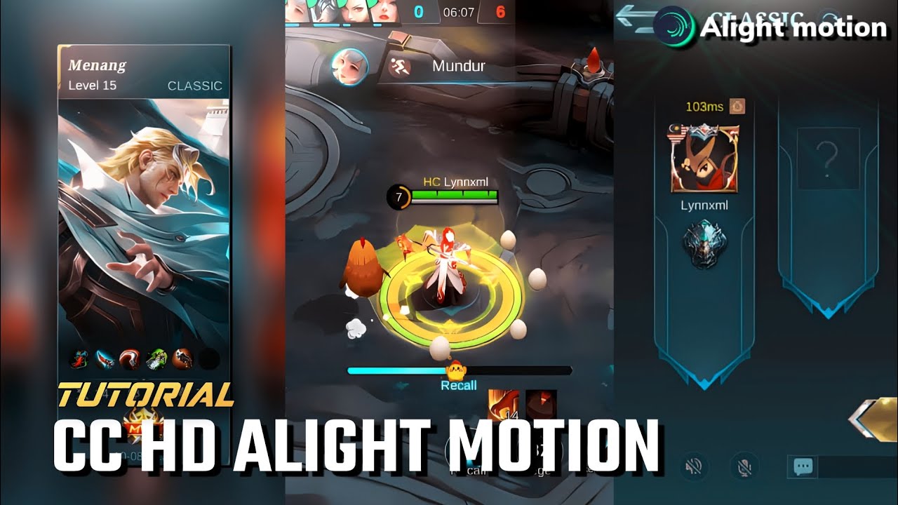 TUTORIAL CC ALIGHT MOTION HD CC HD MLBB #tutorial #coloringam #ccmlhd