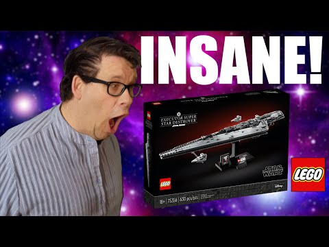 LEGO Darth Vader loves his Executor Super Star Destroyer - and so should you!