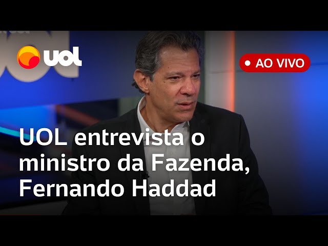 Haddad ao vivo: UOL Entrevista