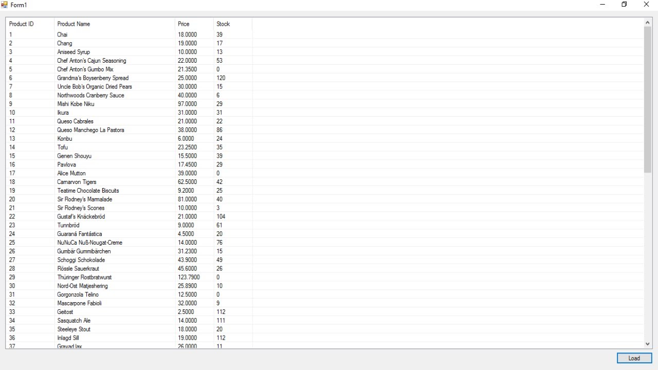 C# Tutorial - Populate ListView Control with data from Database | FoxLearn