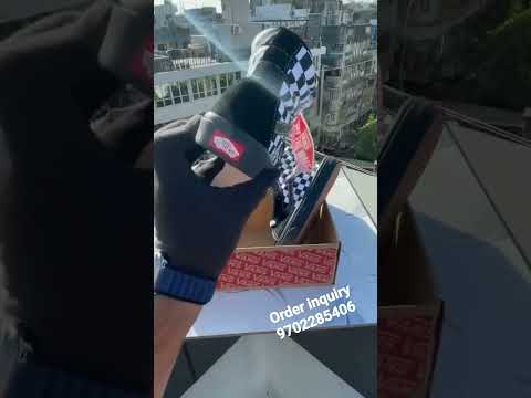 Vans SK8 High Zebra n Checkerboard Sneakers #schoolshoes #ytshort