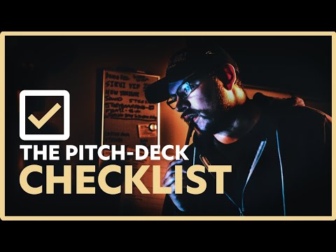 How to Make a Film Pitch-Deck: The Pitch-Deck Checklist!