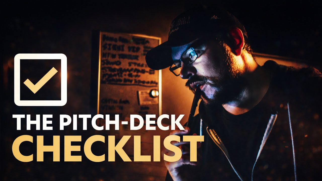 How to Make a Film Pitch-Deck: The Pitch-Deck Checklist!