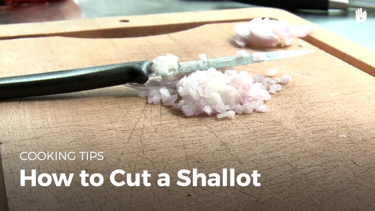 How to cut a shallot - Learn How to Cook Vegetables | Sikana