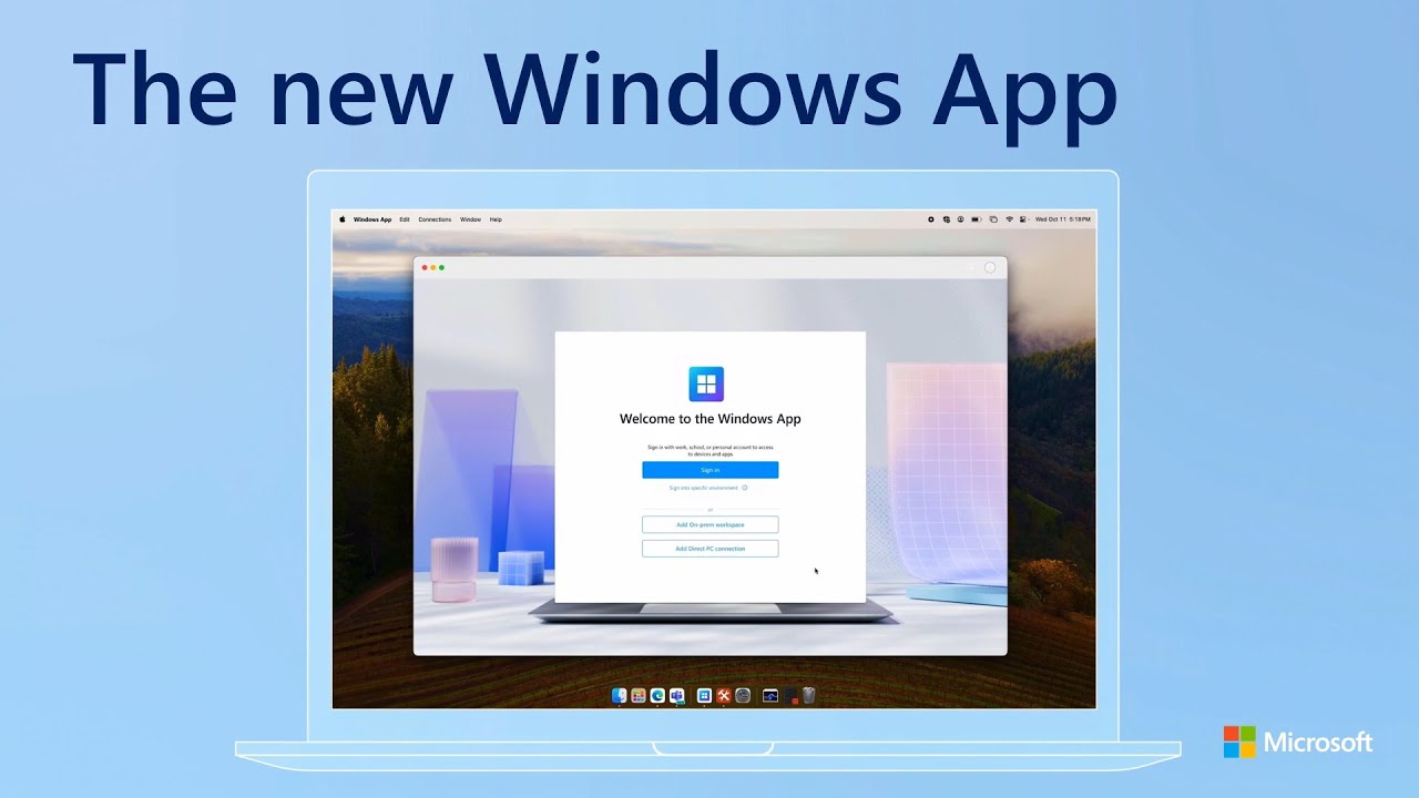 Windows App Explanation & Upcoming GPU Support in Windows 365