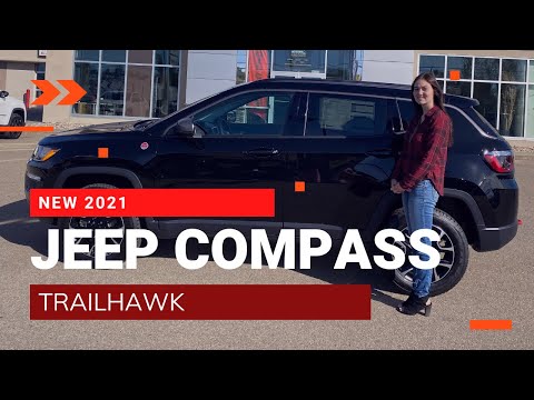 NEW 2021 Jeep Compass Trailhawk | Off-Road Capable Compact SUV - Stock # MCO0369 - Redwater Dodge