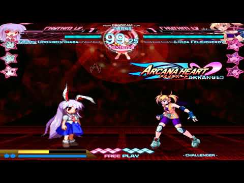 [MUGEN] Touhou Project Team vs Arcana Heart 1 Team