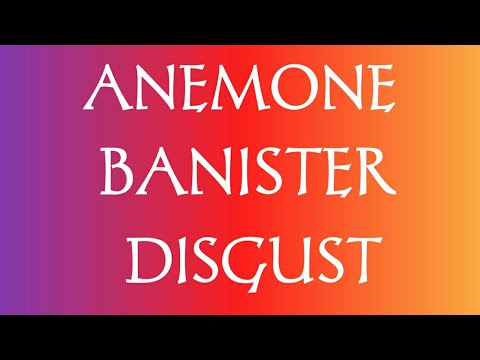 ANEMONE, BANISTER, DISGUST MEANING IN ENGLISH | TAMIL PROUNCIATION