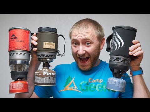 Backpacking Stove Speed Test