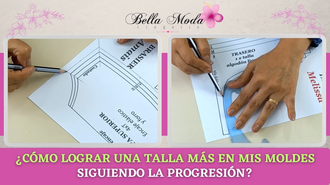 ¿CÓMO ESCALAR MIS MOLDES PARA LOGRAR MÁS TALLAS?