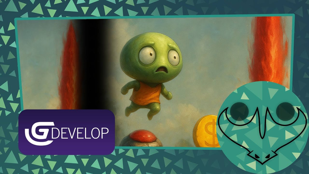 GDevelop - Barriers and Buttons