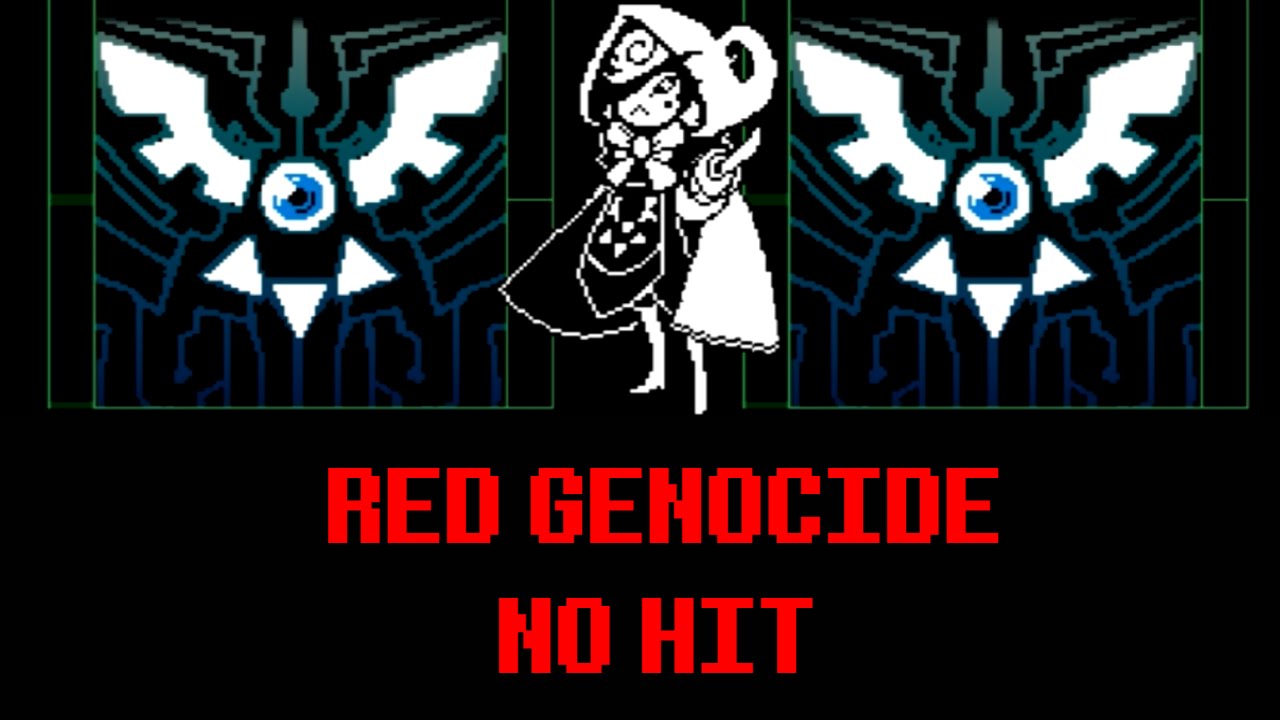 Undertale Red No Hit Genocide Route
