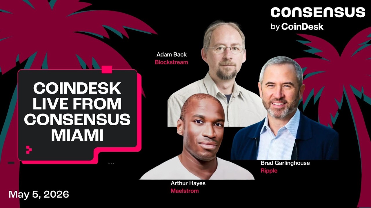 CoinDesk Live at Consensus Miami 2026 | Day 1